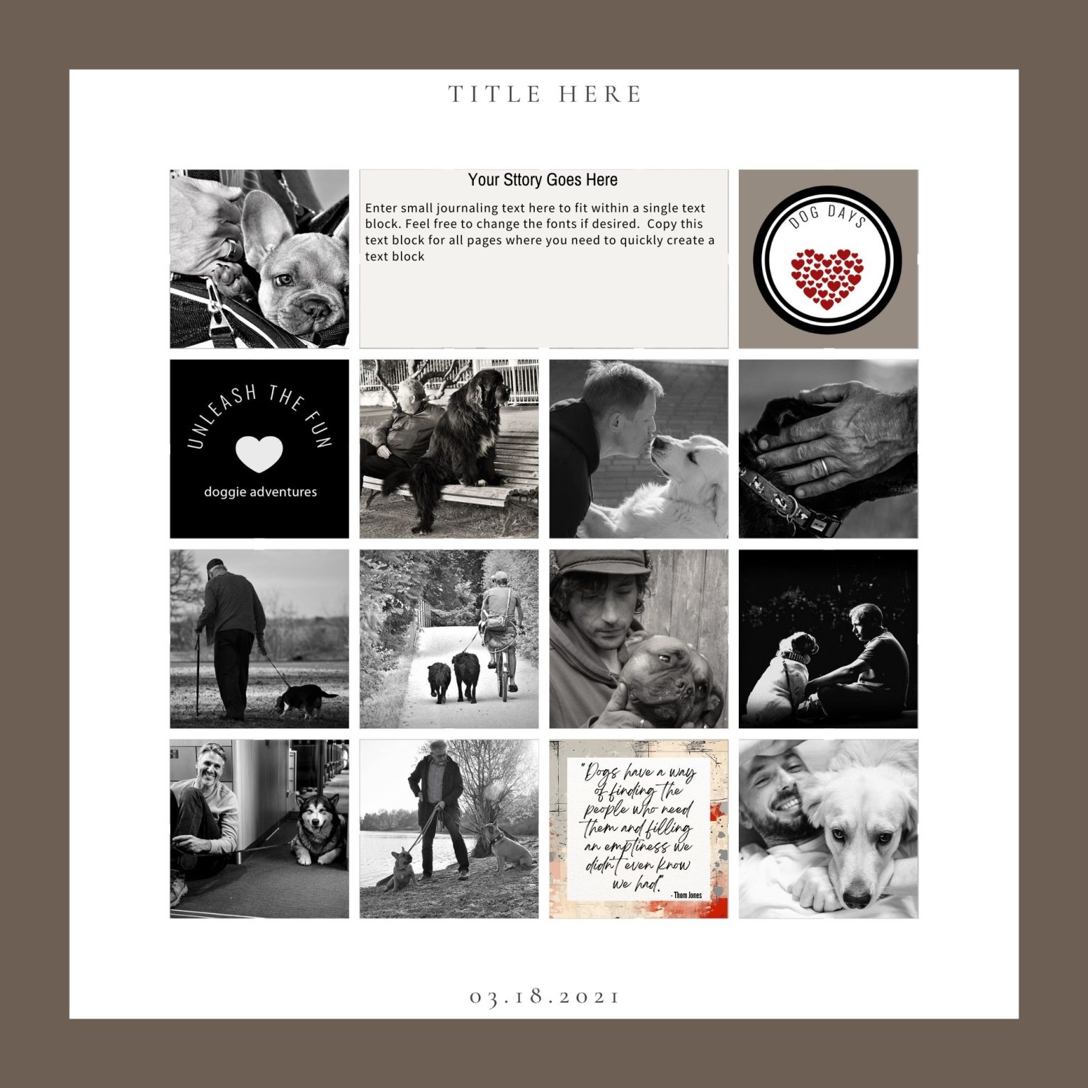 Introducing the Canine Chronicles Collection: Crafting Timeless Dog ...